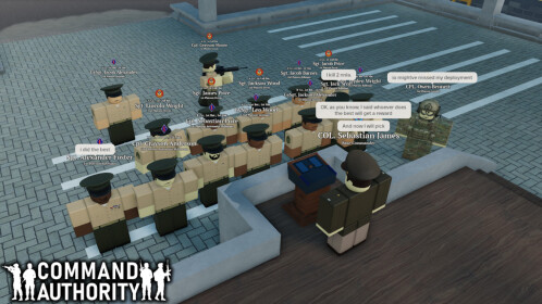 Command Authority: Military Roleplay - Roblox