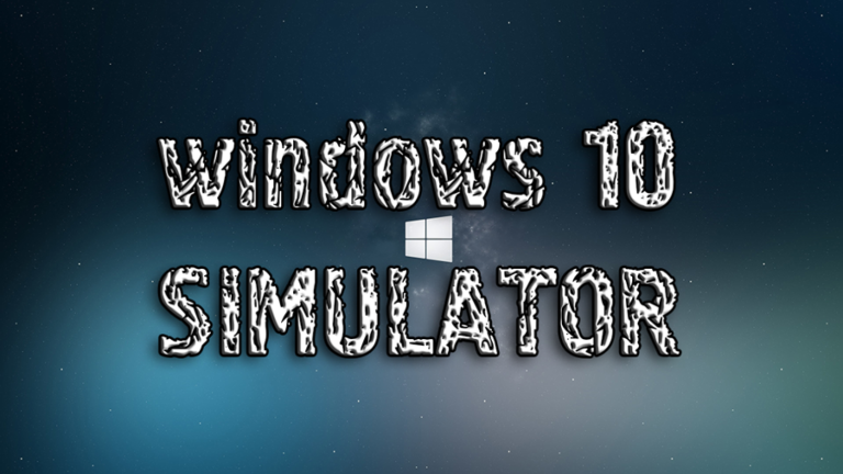 Windows 10 Simülatörü - Roblox