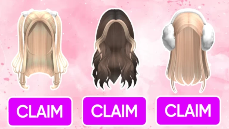 Glass Bridge Preppy Sevimli UGC Ücretsiz Saç Obby - Roblox