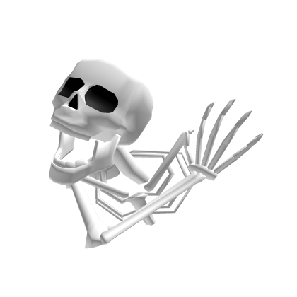 Skin Crawler - White (Back) - Roblox