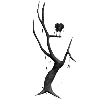 Haunted Crow Tree Black | Roblox Item - Rolimon's
