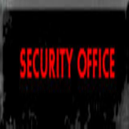 SCP Security Office Sign