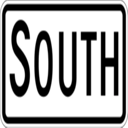 Normal South sign