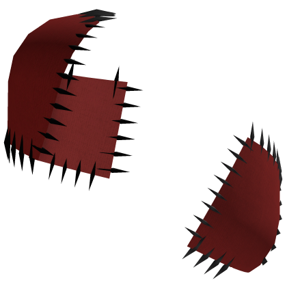 Red Sewn Head Patches - Roblox