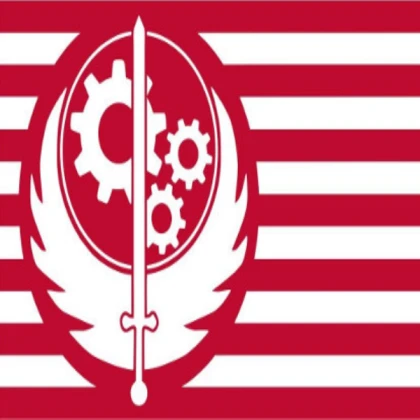 Brotherhood of steel flag