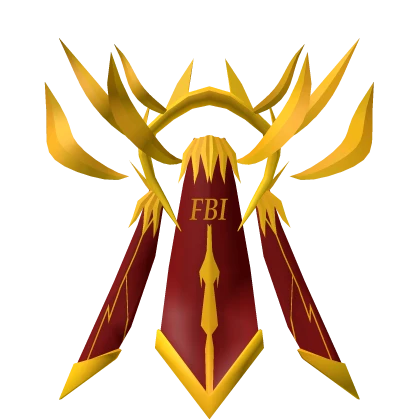 Capa Guerreiro FBI vermelha | Roblox Item - Rolimon's