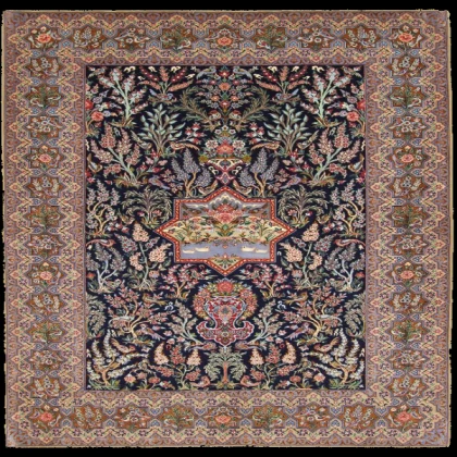 Old Rug With Patterns