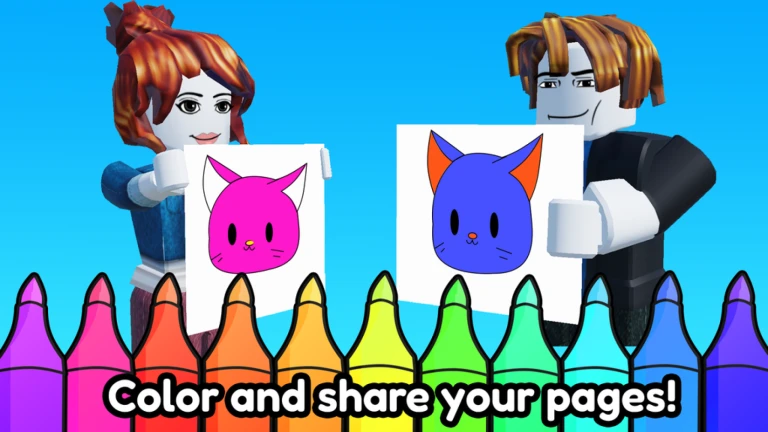 สีกับ Komi - Roblox
