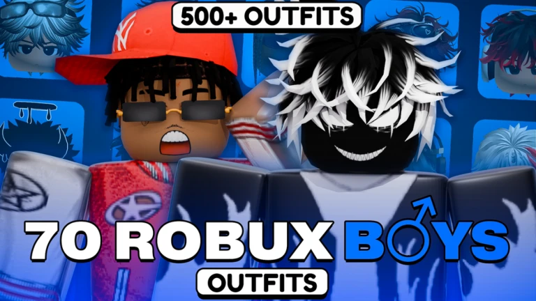 70 BỘ TRANG PHỤC CẬU BÉ ROBUX | Chơi trên Roblox