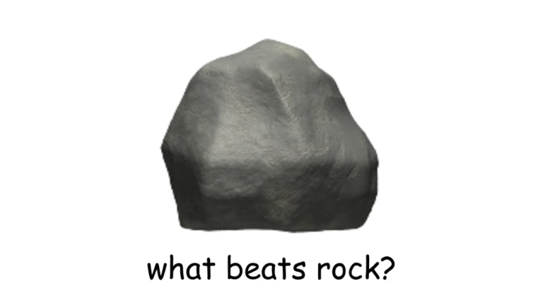 Qu'est-ce qui bat le rock? - Roblox