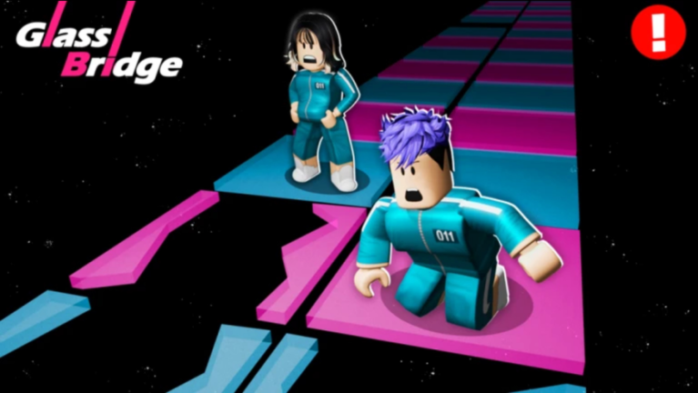The $1,000,000 Glass Bridge - Roblox