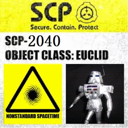 SCP-2040 Custom Label