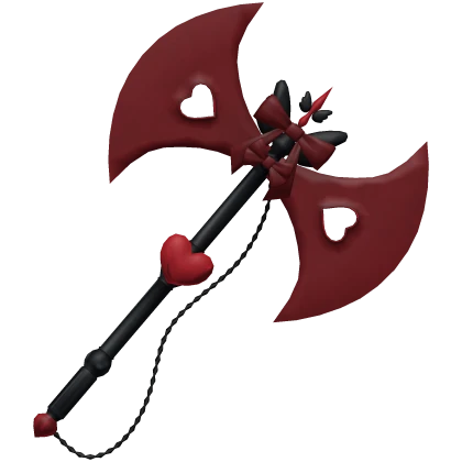 red black jirai kei kawaii pastel goth back axe | Roblox Item - Rolimon's