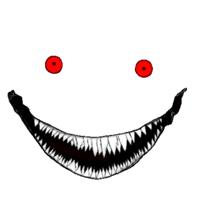 scary smile