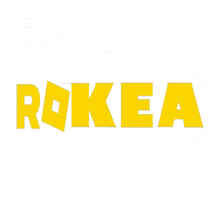 Rokea logo Yellow