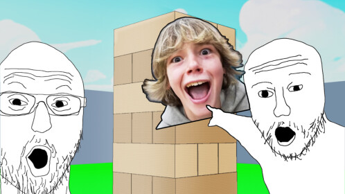 Torre Meme Jenga - Roblox