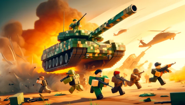Tycoon de guerra militar - Roblox