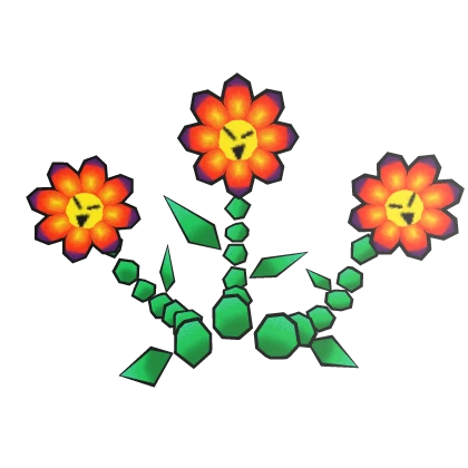 Geometric Weirdcore Flower Symbiotes | Roblox Item - Rolimon's