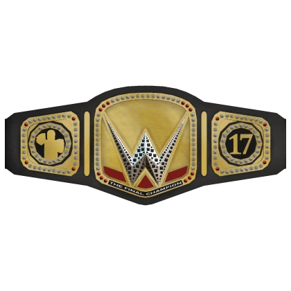 17th Wrestling Championship Title Belt (Backwards) | Roblox Item ...