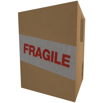 Cardboard Box Fragile - BODY | Roblox Item - Rolimon's