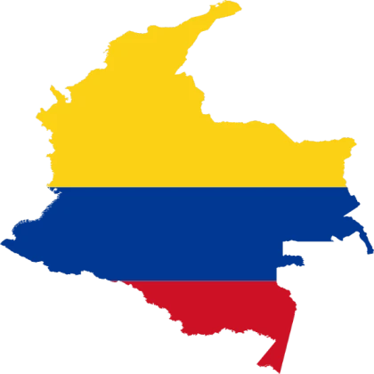 Colombia Map Transparent