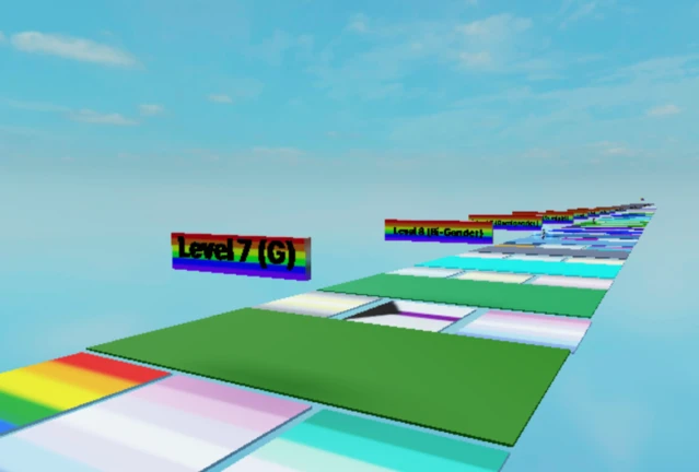 Lgbtq Aprenda O Obby De Bandeiras 223 Níveis Roblox