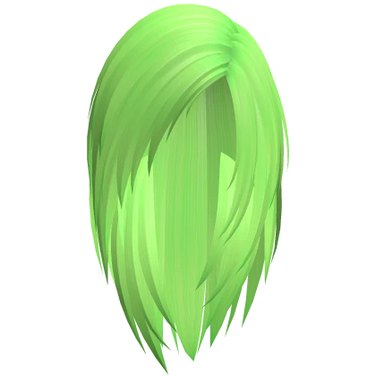 Scene Vamp Rockstar Cut (Neon Green) | Roblox Item - Rolimon's