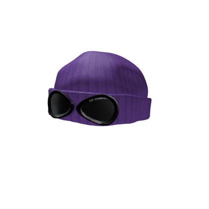 CP Company Goggle Beanie - Purple | Roblox Item - Rolimon's