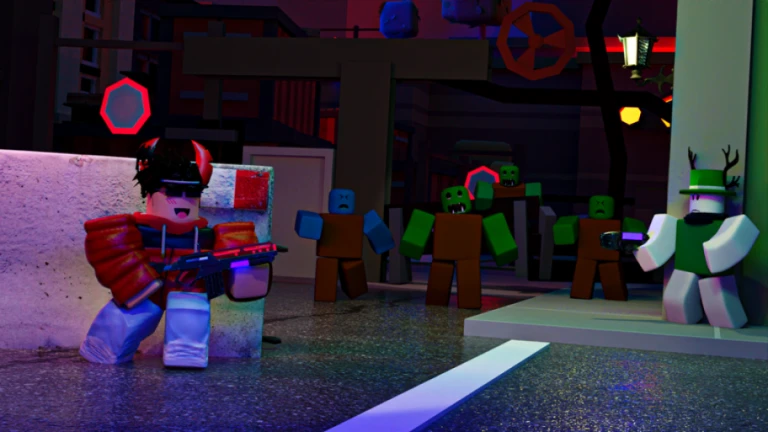 Battle Zombie Invasion - Roblox