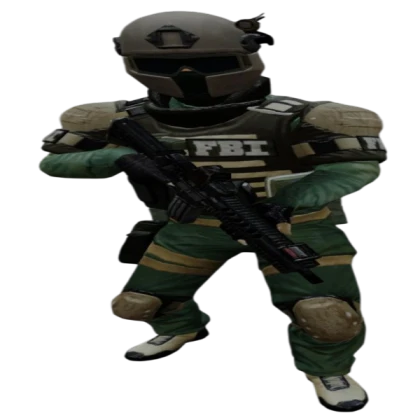 Old FBI S.W.A.T With M4A1