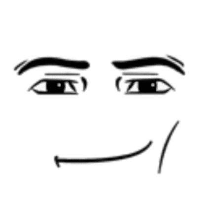 roblox man face