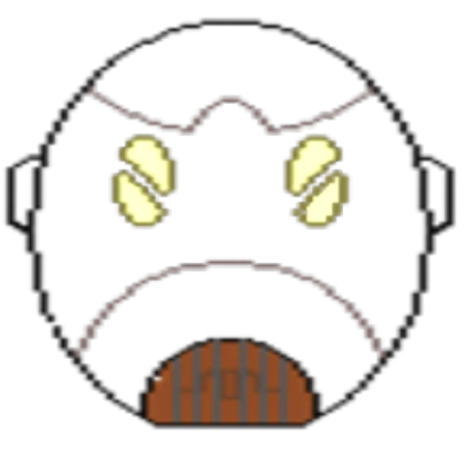 yellow commando droid