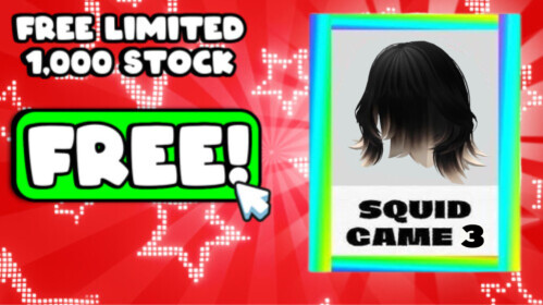 [FREE UGC 撚] Squid Game Obby Korblox & Headless - Roblox