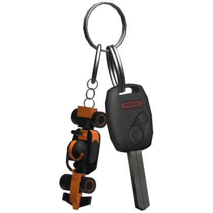 Orange Brick Race Car Keychain 1.0 | Roblox Item - Rolimon's