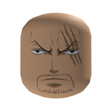 Visage d'anime de pirate Scar rouge - Roblox