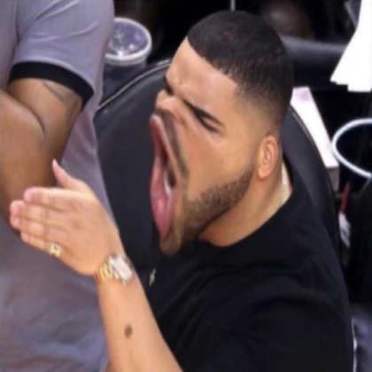 drake yelling