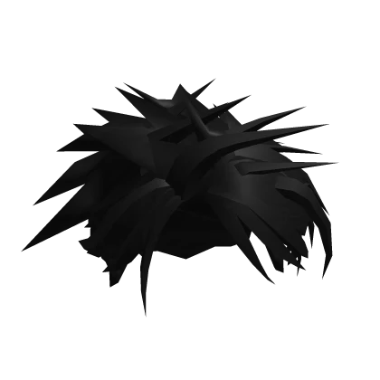 Slender & CNP OG Hair Combo in Black with Texture | Roblox Item - Rolimon's