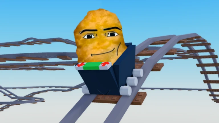 Passeio de carrinho em Dagedago Chicken Nugget Meme Joe - Roblox