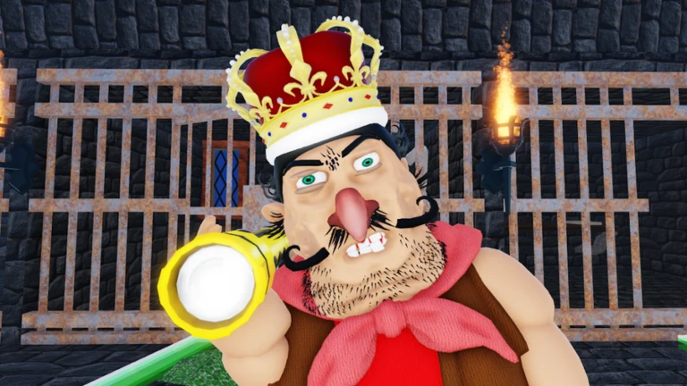 ¡ESCAPA DEL CASTILLO DEL REY! (¡OBBY EN PRIMERA PERSONA!) - Roblox