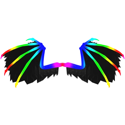 Cartoony Rainbow Wings | Roblox Item - Rolimon's