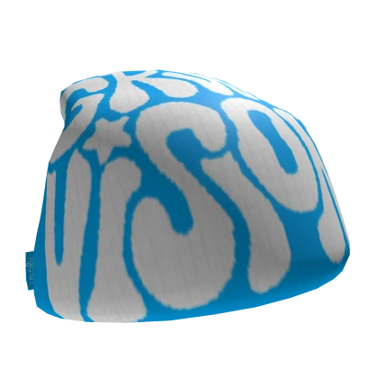 Light Blue Y2K Gravity Visions Beanie | Roblox Item - Rolimon's