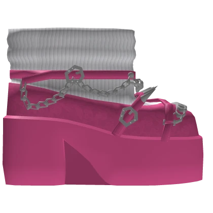 Spikey Doll Platform Boo… - Right Shoe Accessory | Roblox Item - Rolimon's
