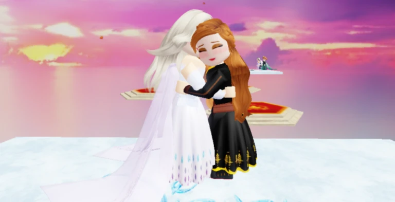 Frozen / Obby and Story - Roblox