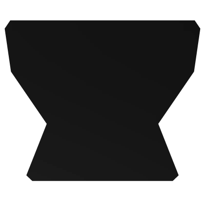 Black Female Torso Outline (R6) | Roblox Item - Rolimon's