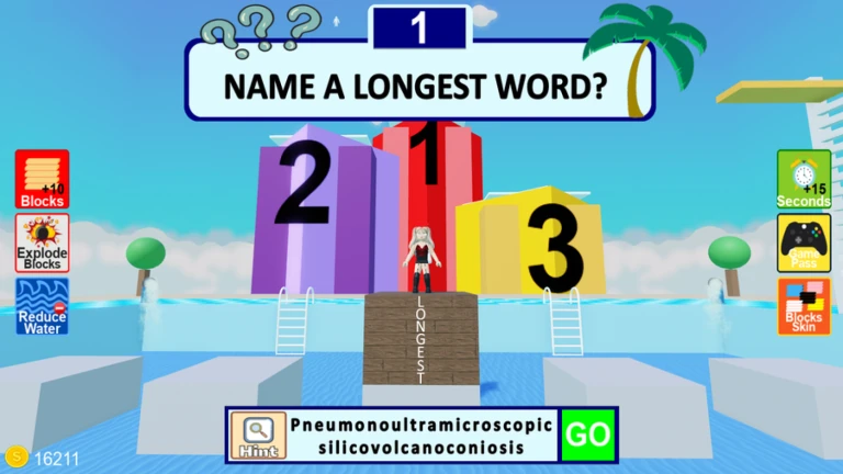 Longest Answer Wins [UPDATE] - Roblox