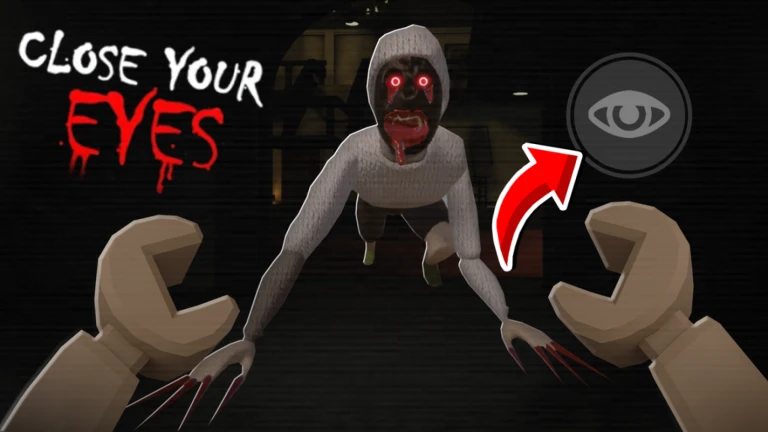 👁️ Close Your Eyes [HORROR] | Roblox Game - Rolimon's