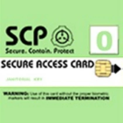 [NEW] SCP Keycard level-0