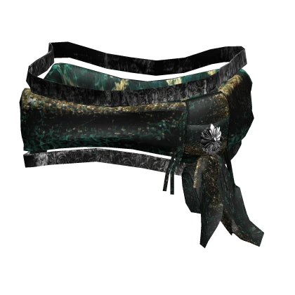 Green & Gold Left Arm Wrap | Roblox Item - Rolimon's