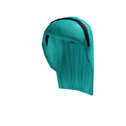 Classic Cyan & Black Hair | Roblox Item - Rolimon's