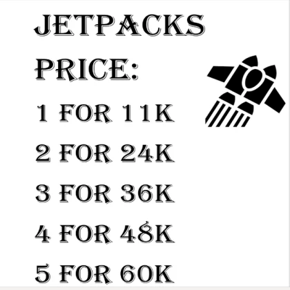 Electric State Jetpack Decal